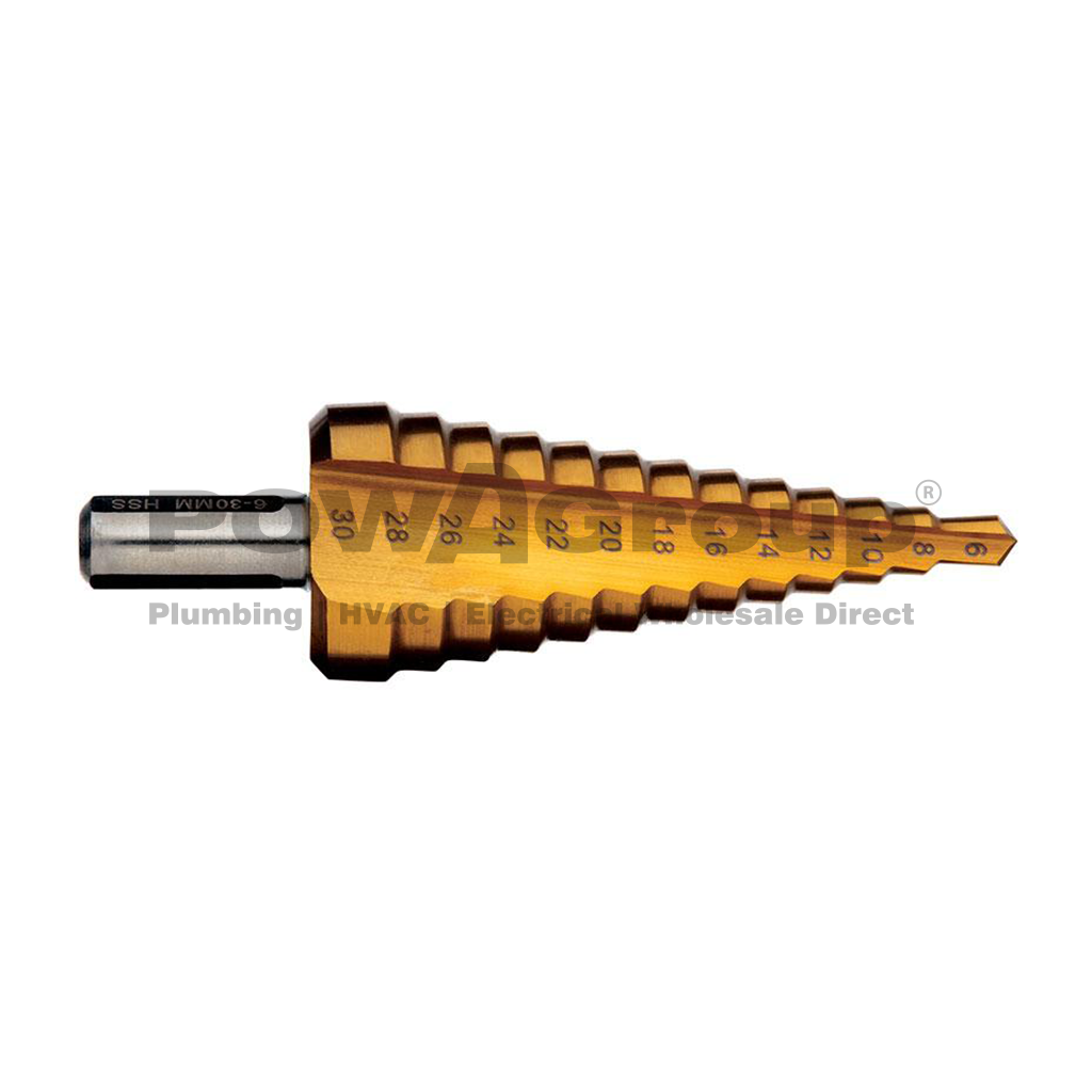 Step Drill Bit 4-32mm | PowAGroup